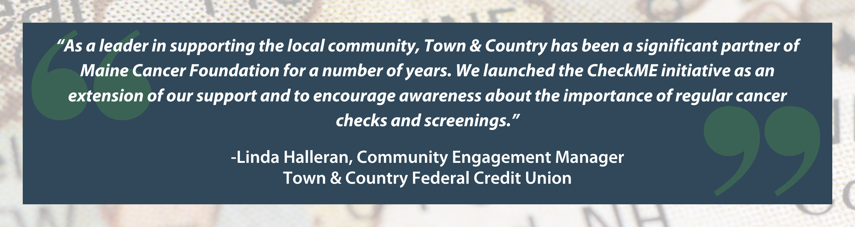 CheckME | Maine Cancer